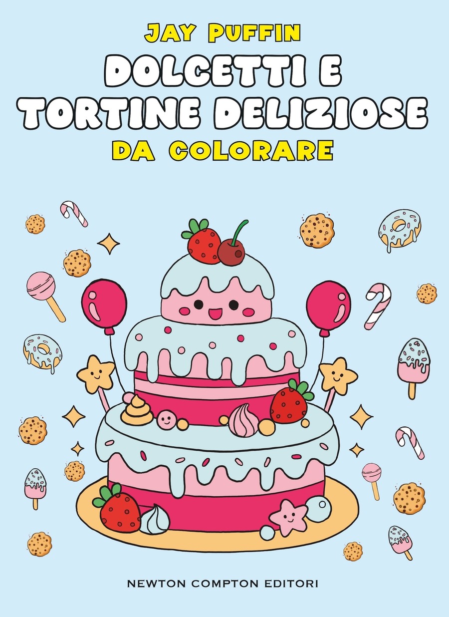 Dolcetti e tortine deliziose da colorare | Ubik Librerie